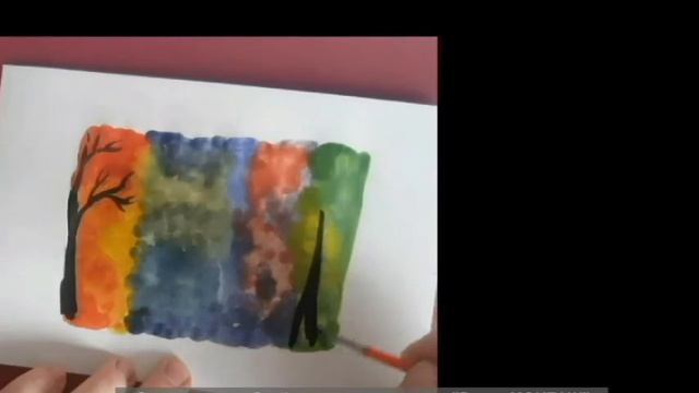 Подборка рисунков пейзажа. Рисуем легко и просто