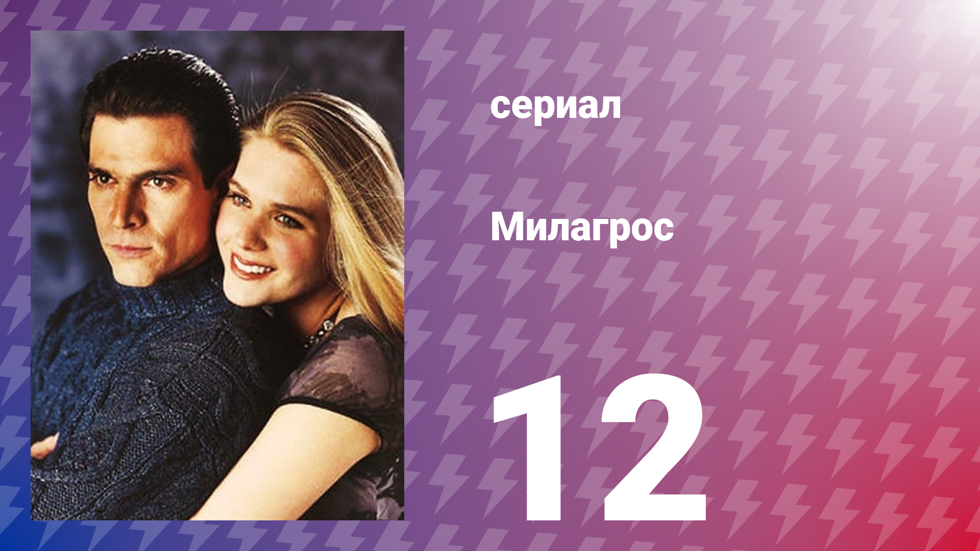Милагрос 12 серия (сериал, 2000)