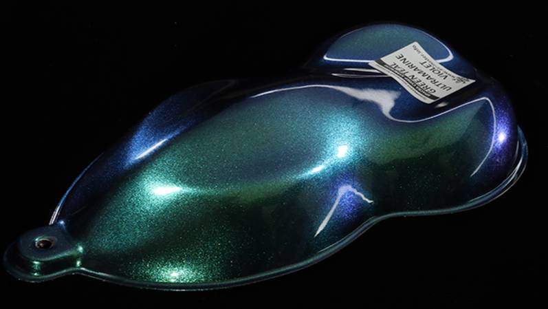 КРАСКА ХАМЕЛЕОН GREEN TEAL ULTRAMARINE VIOLET