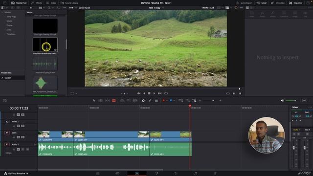 Davinci resolve - 3.7 - Inspector Tab (Обучение)