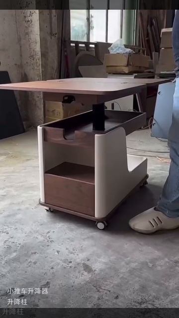 Колонна с блокируемым газлифтом, подъема столешницы столика