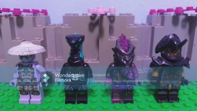 фегурки лего противников нинзей с 14-17 сезон.