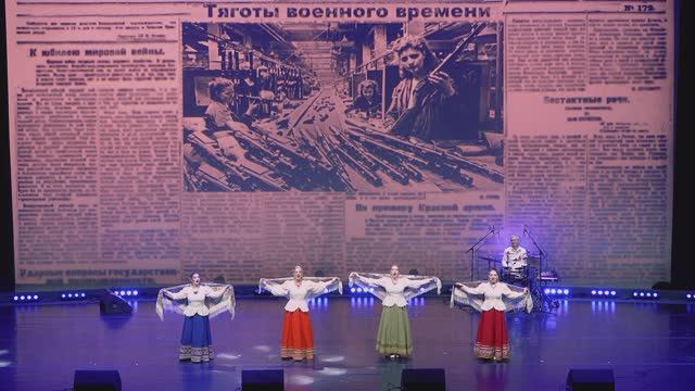 "Военные частушки" ансамбль "Русский терем". Солистки П.Давыдова, Е.Политун, В.Шалимова, А.Першина