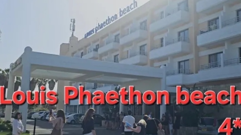 Louis Phaethon Beach 4* обзор семейного отеля в Пафосе.Кипр #кипр