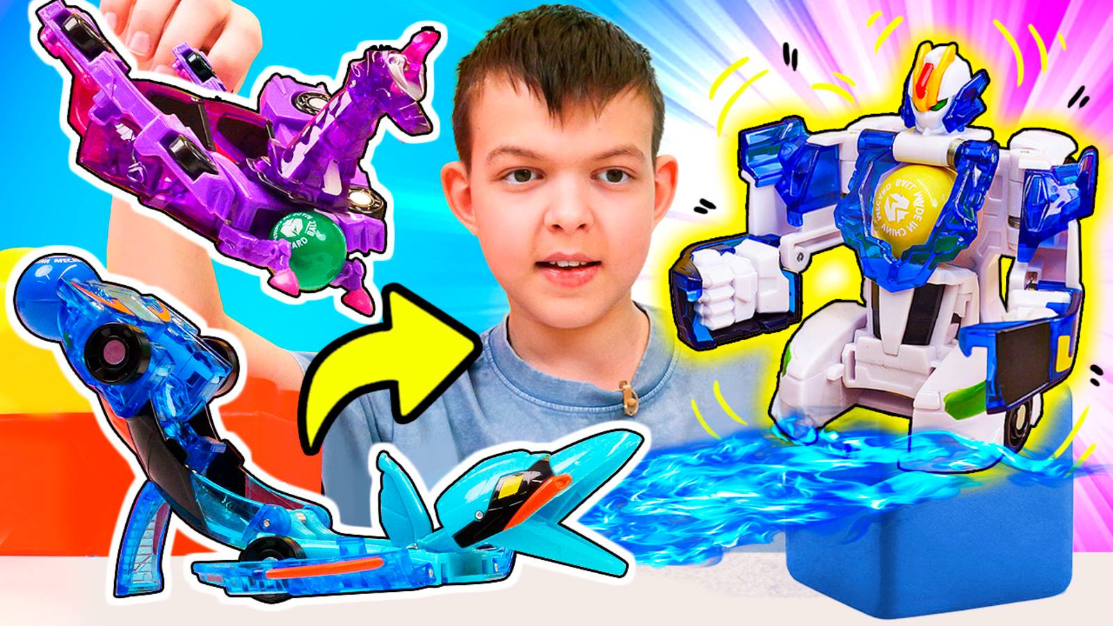 Mecard Ball в опасности! Кто поможет Акану отобрать мекардболы для трансформации?