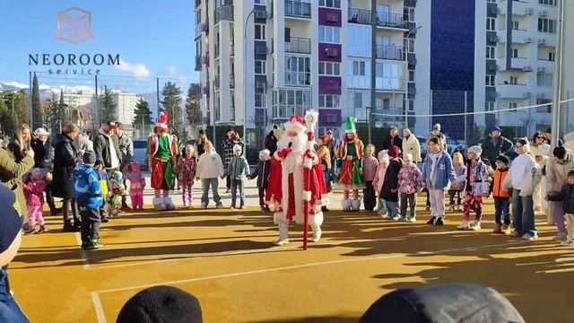 Новый год в ЖК "Фрукты"