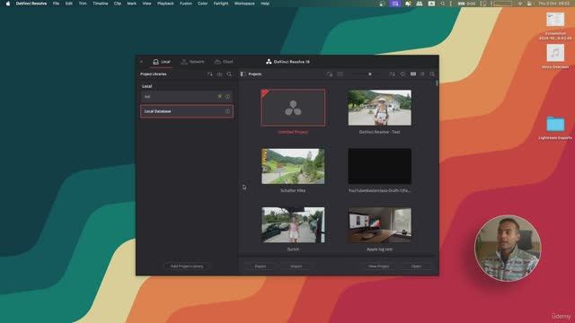 Davinci resolve - 2.1 - Project Settings (Обучение)