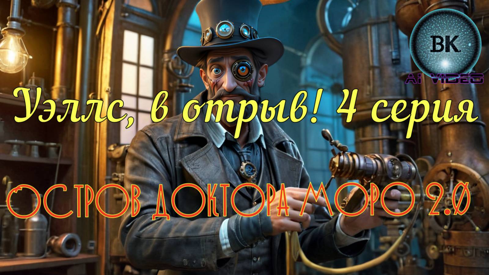 Уэллс, в отрыв/Остров доктора Моро 2.0./Нейроанимация