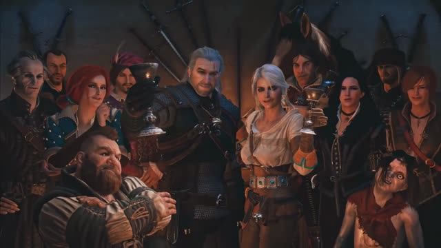 Празднование 10-летия Ведьмак 3: Дикая Охота. 4К.