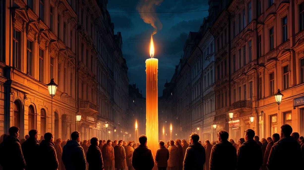 1. Свеча надежды - Город