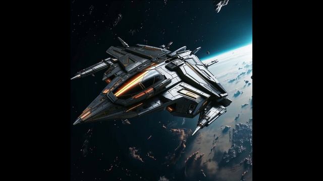 Космический истребитель - расслабляющая музыка