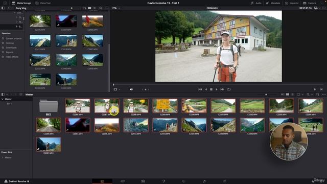 Davinci resolve - 2.5 - Media Page Overview (Обучение)