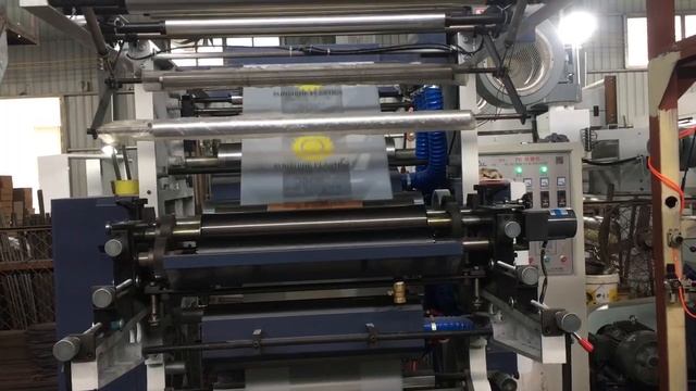 Флексографическая печатная машина YT2-600 (видео от производителя)