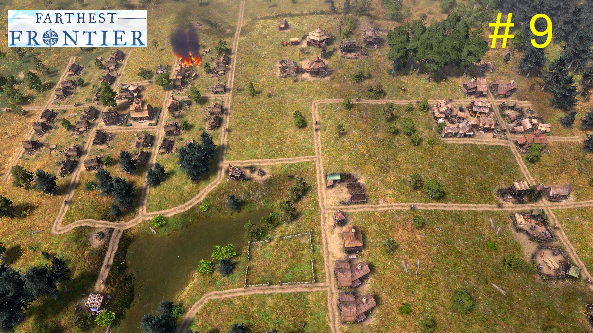 Гиперборея # 9.  Развитие поселения: мельница, первая пекарня. Farthest Frontier
