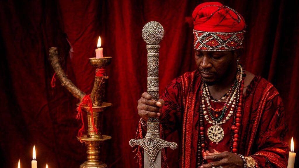 Ритуал "Меч Чанго".Сантерия. Вуду.