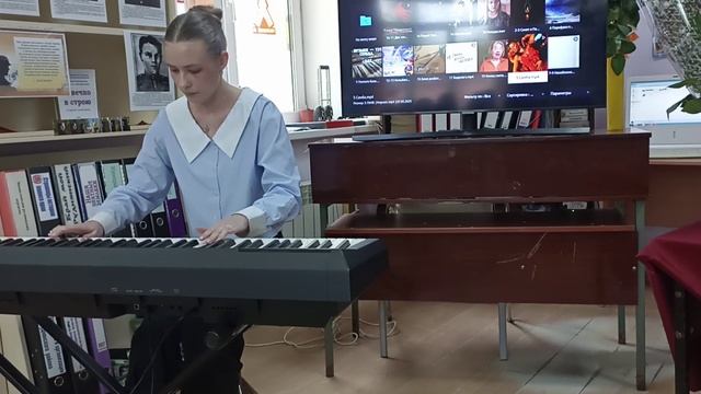 Ксения Хомина и педагог Ирина Мастакалова