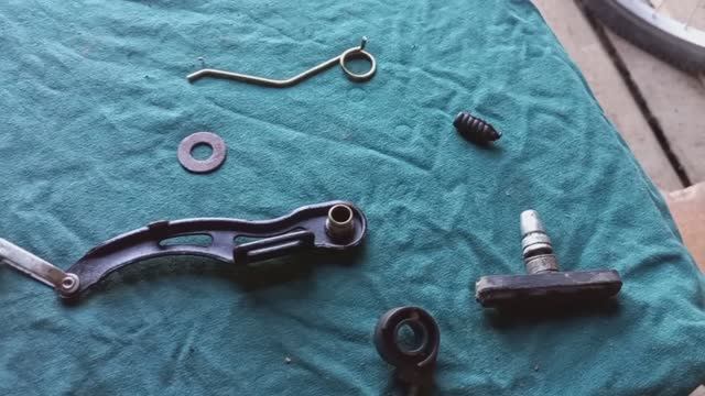 Как восстановить старые тормоза (Ви-Брейк) в скоростном велосипеде