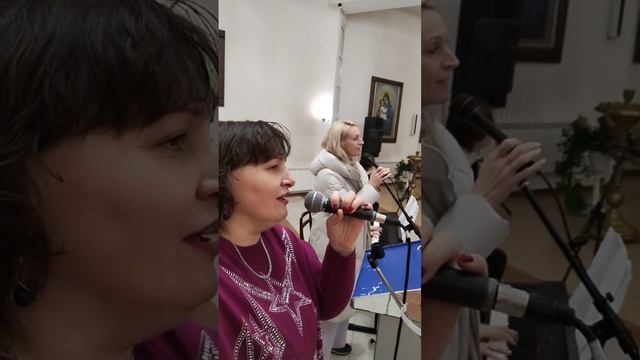 Поклонение. Репетиция. Воздаем Тебе мы честь и славу!