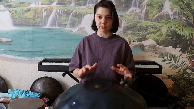 Учимся играть на ханге.  Смена ведущей руки