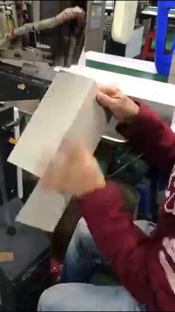 Машина для оклейки углов Saili KL-40 (пример работы)