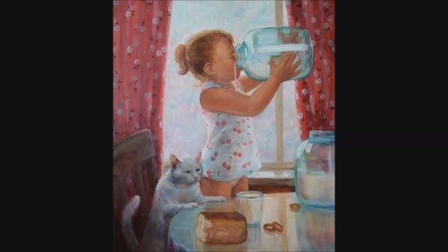 Переплетение поколений и времени в картинах Настасьи Чудаковой