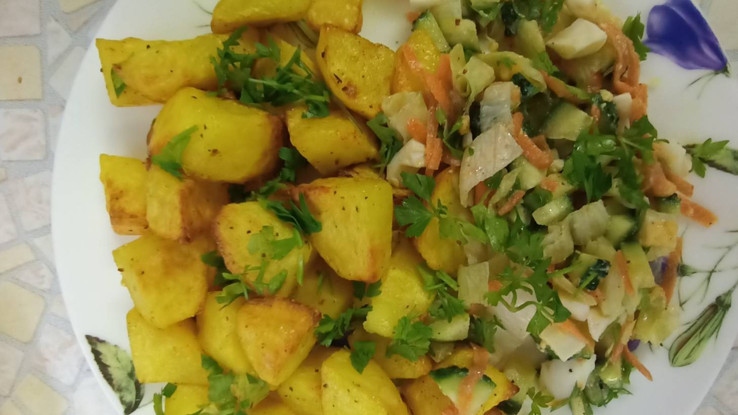 Картофель по деревенски в аэрогриле demiand