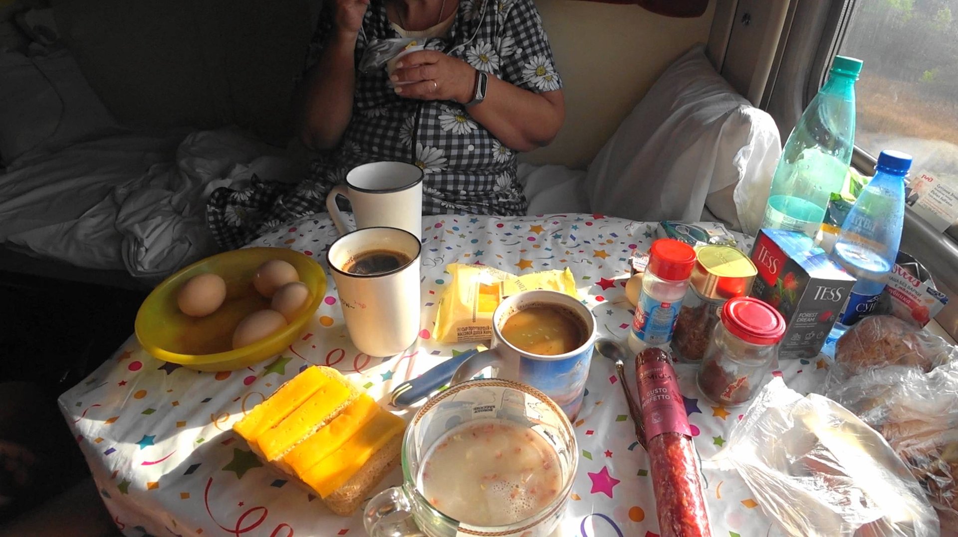 ПОЕЗД 247А. АНАПА-МОСКВА. ВАГОН КУПЕ. В ТУАЛЕТ КТО НЕ УСПЕЛ, ТОТ ОПОЗДАЛ! ВОЗВРАЩАЕМСЯ ДОМОЙ.