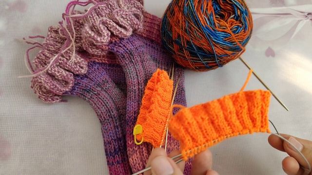 носочная коробочка 5. Конкурс, рюшечный май.