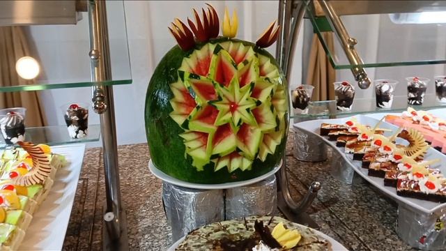 Вечерние десерты в отеле Eagles Paradise Abu Soma Resort 4* Сома-Бей, Египет