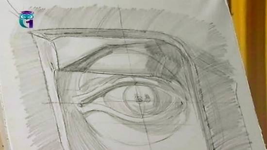 Уроки рисования # 3. Рисуем глаз человека. Часть 1