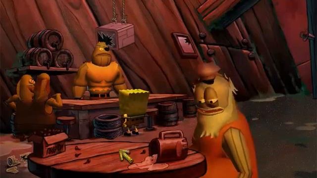 Усатый Качок) Губка Боб Квадрантные Штаны Глава 3.2