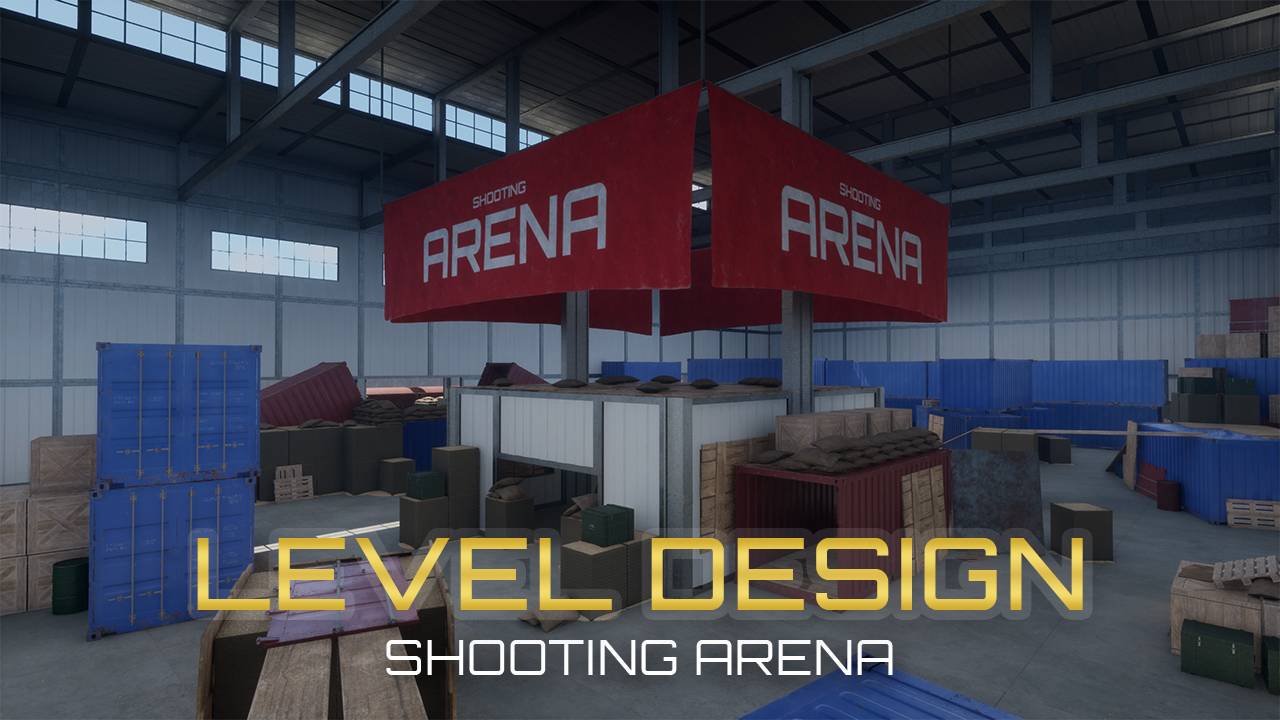 Level Design for game "Shooting Arena"
