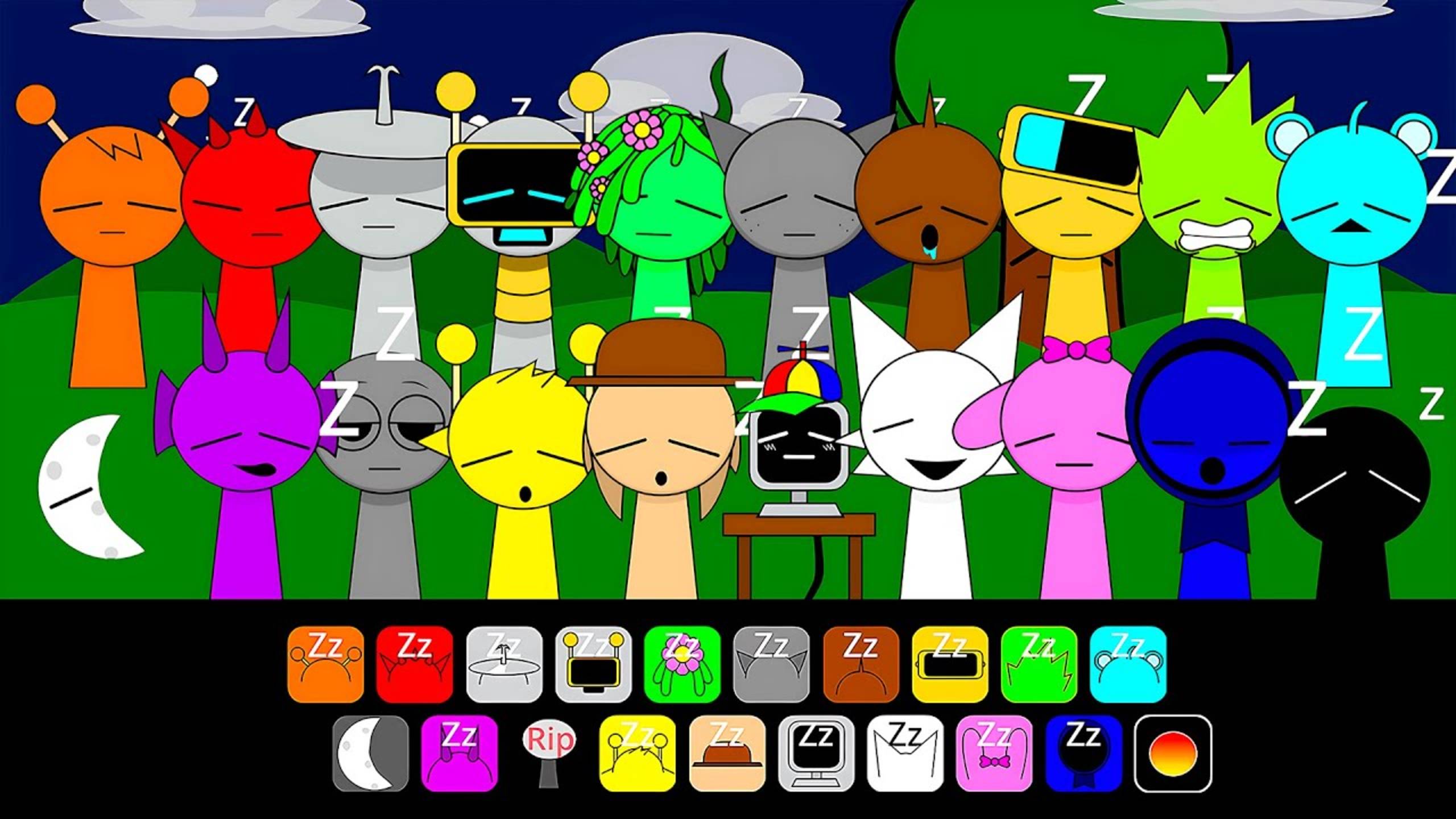 СПРУНКИ или СПРУНКЕ С ЗАКРЫТИМИ ГЛАЗАМИ| Sprunki 2025