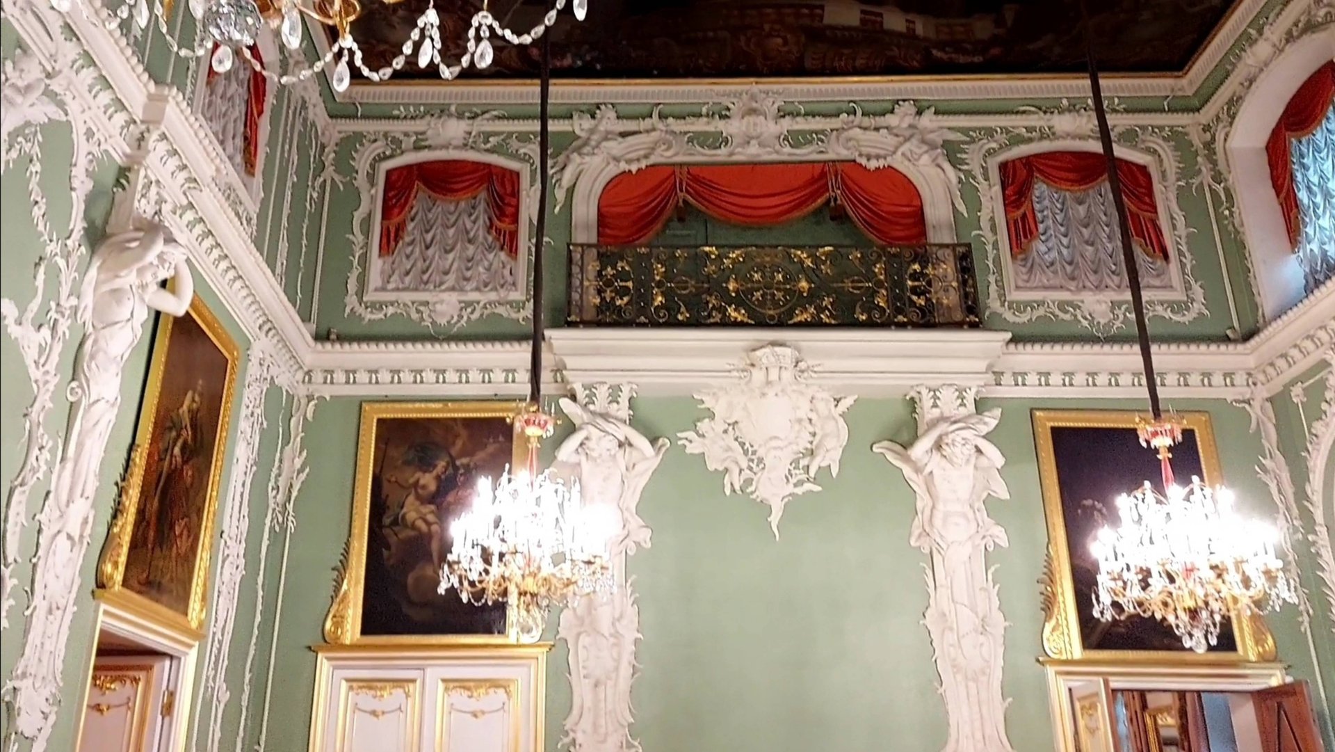 Роскошь дворца графа Строганова в Петербурге