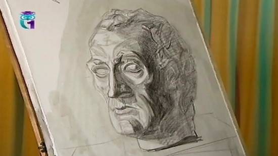 Уроки рисования # 13. Рисуем голову человека. Часть 3