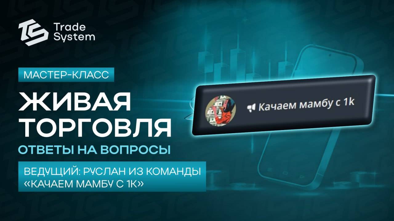 Мастер-класс в Trade System от "Качаем Мамбу с 1К"