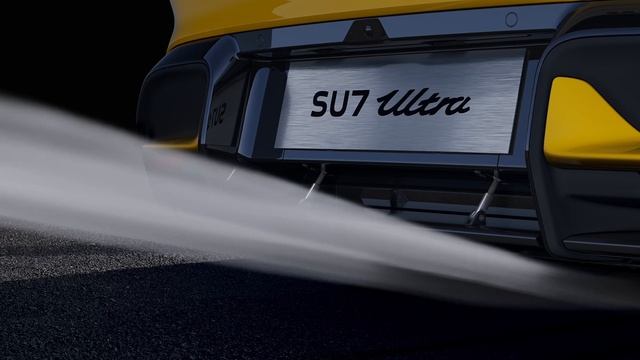 Xiaomi SU7 Ultra воздушные потоки 2