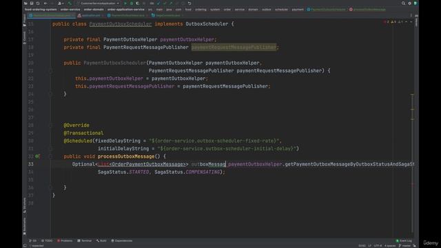 065 Refactoring Order domain layer Adding Outbox scheduler