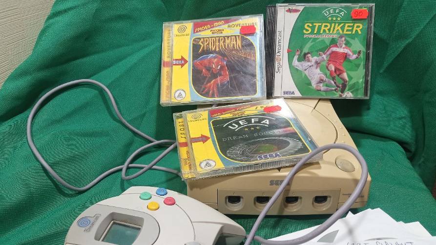 Работающий лазер на Sega Dreamcast HKT-3030 (PAL)