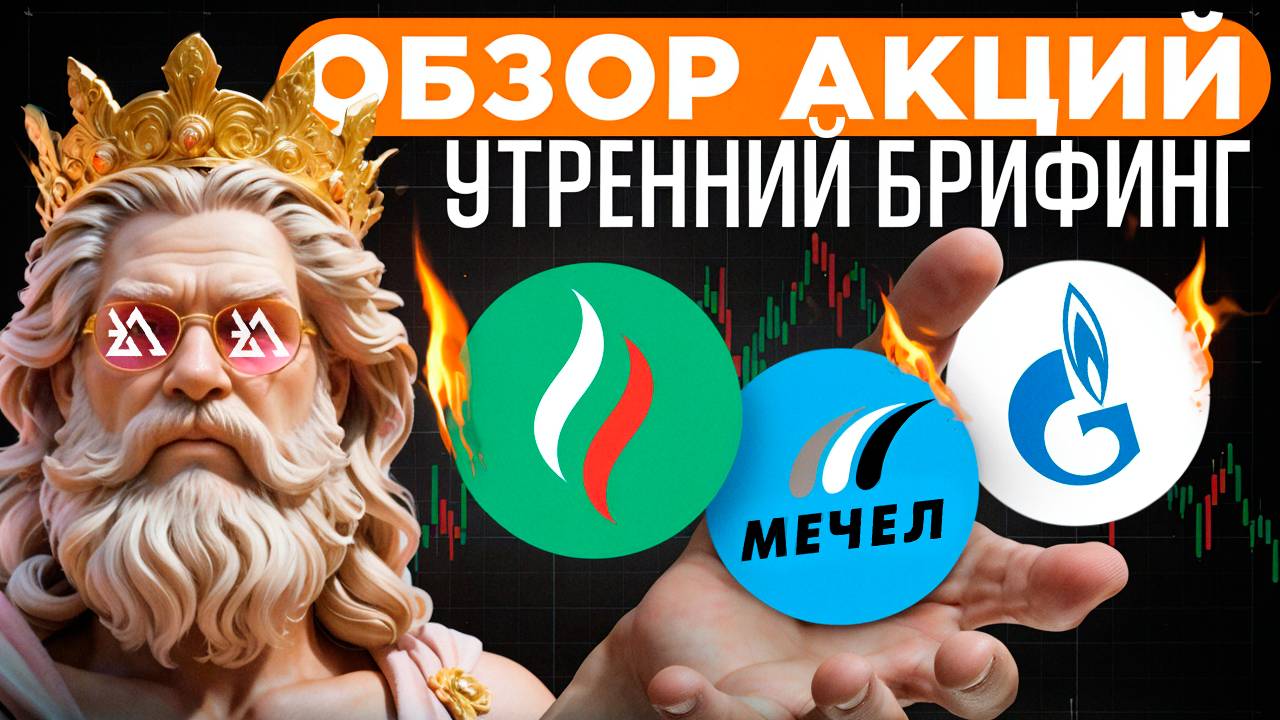 Утренний обзор акций Русагро, МТС, Сургутнефтегаз, Газпром и НЛМК