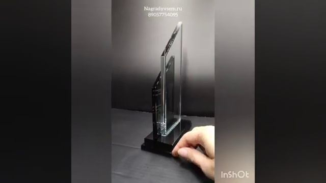 Приз из стекла арт. N149 от компании НаградыВсем