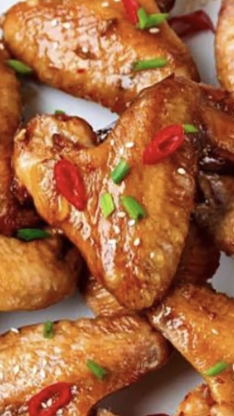 Крылышки в духовке.