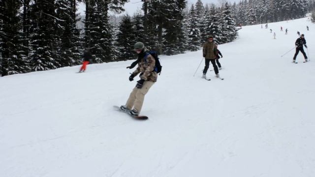 2013 Чехия лыжи с Бондаревыми