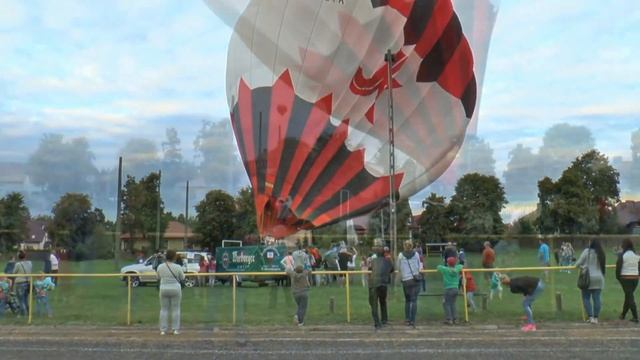 JK-2016 Lot balonem na ogrzane powietrze na Dolnym Śląsku. Aeropiknik-Paczkow