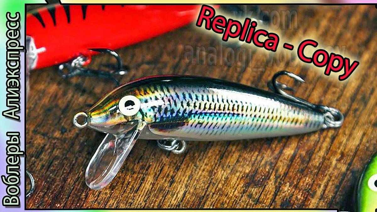 Копия - Rapala Countdown CD05 - Лайтовый воблер Рапала - с Алиэкспресс #lure