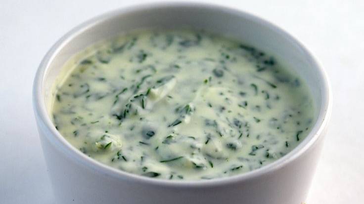 Диетический соус к овощам! Вкусно! Быстро!