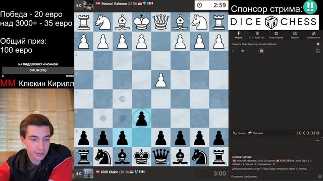 20_05_Титульный_Вторник_с_3000_рейтинга!_При_поддержке_Dicechess Клюкин