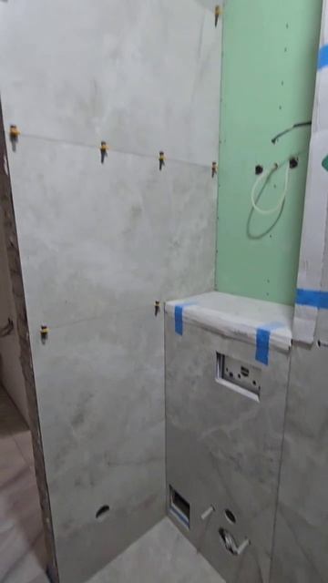 Укладка керамогранита санузлы, облицовка камина ЖК Парково