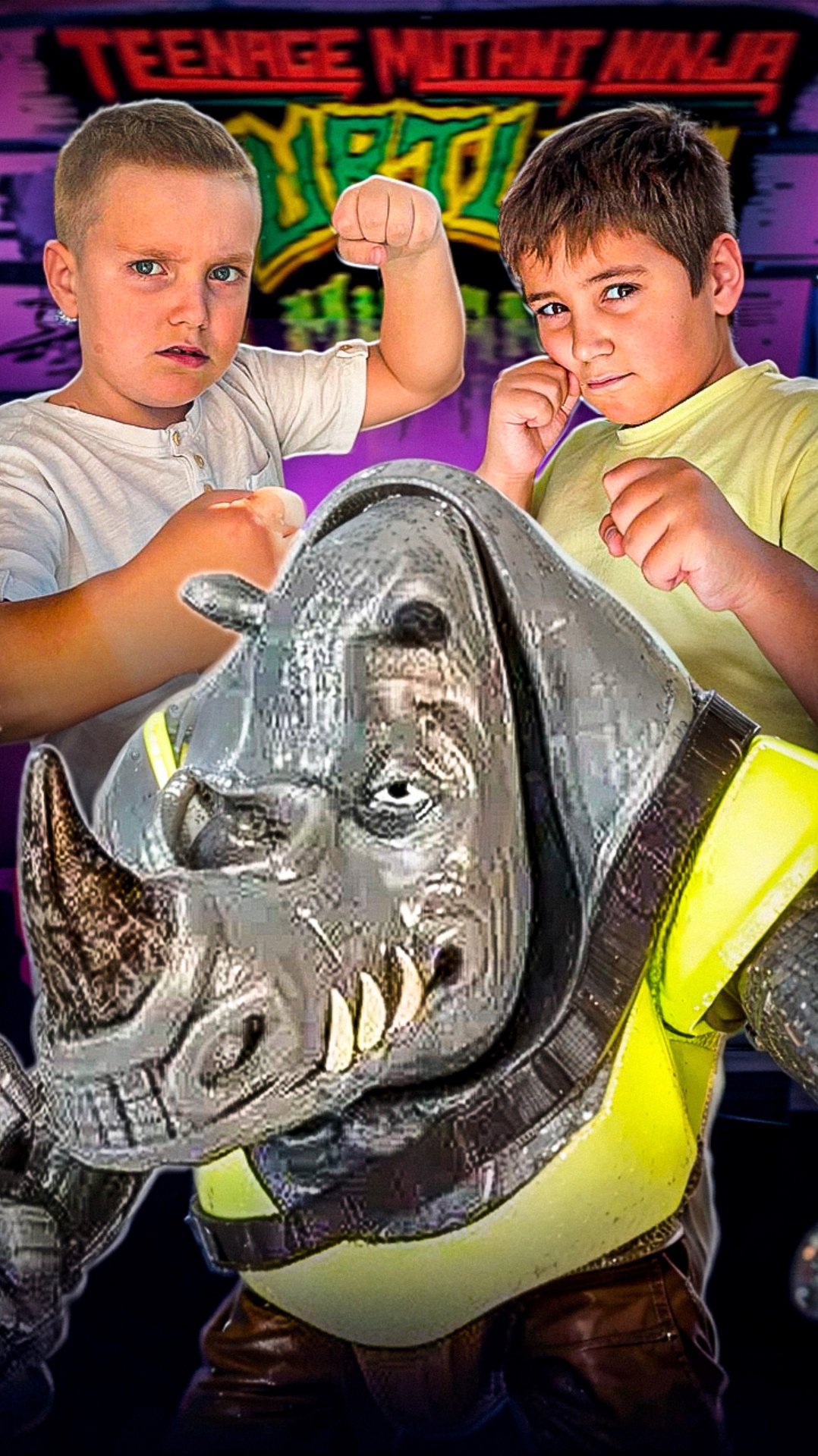 Врезали Рокстеди по первое число! #топроб #папаробшоу #эрик #черепашкининдзя #tmnt #рокстеди