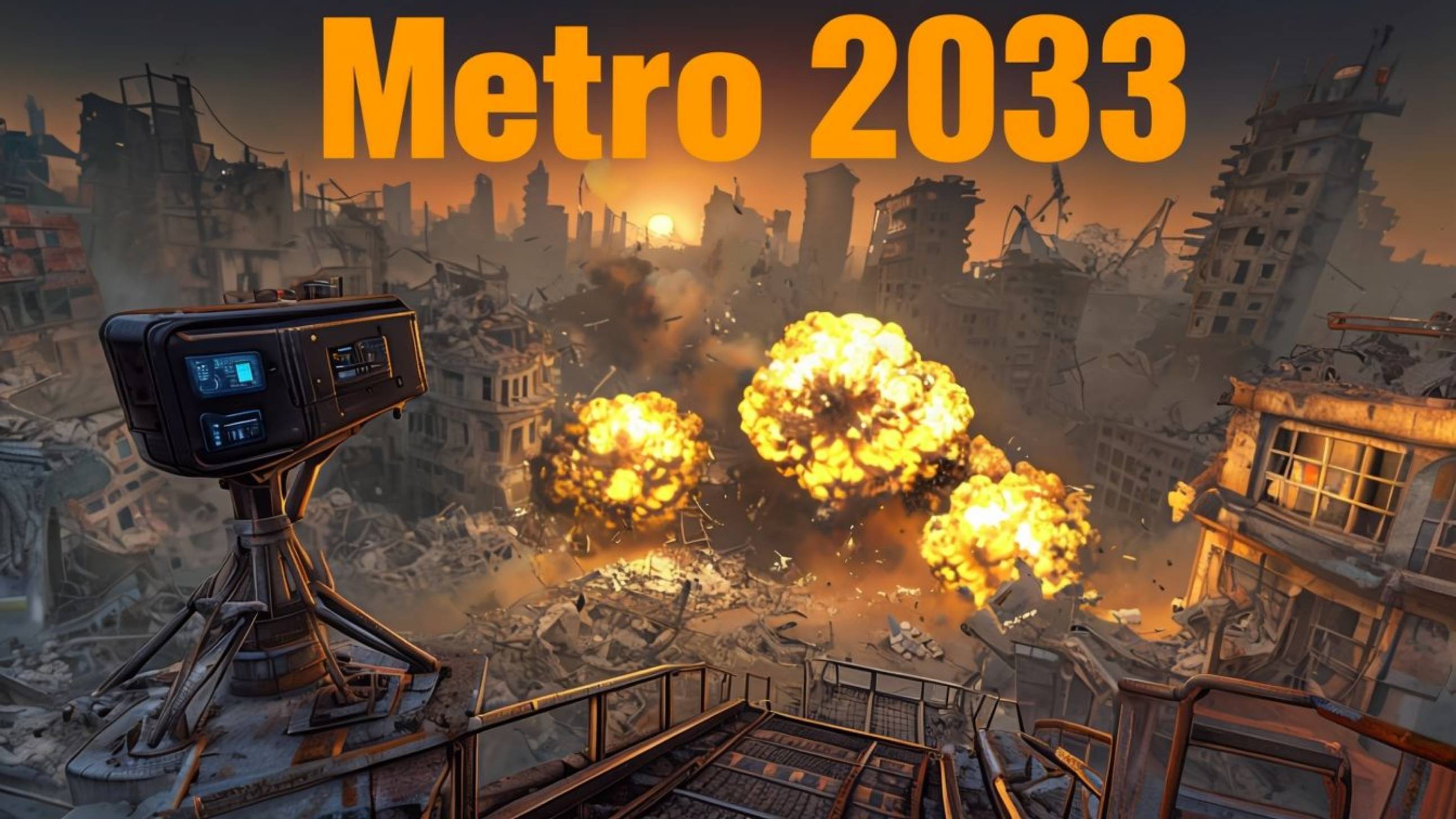 Metro 2033 №15 Режим "Игросериал"4k 60к/с - Истребление Хомоновус.